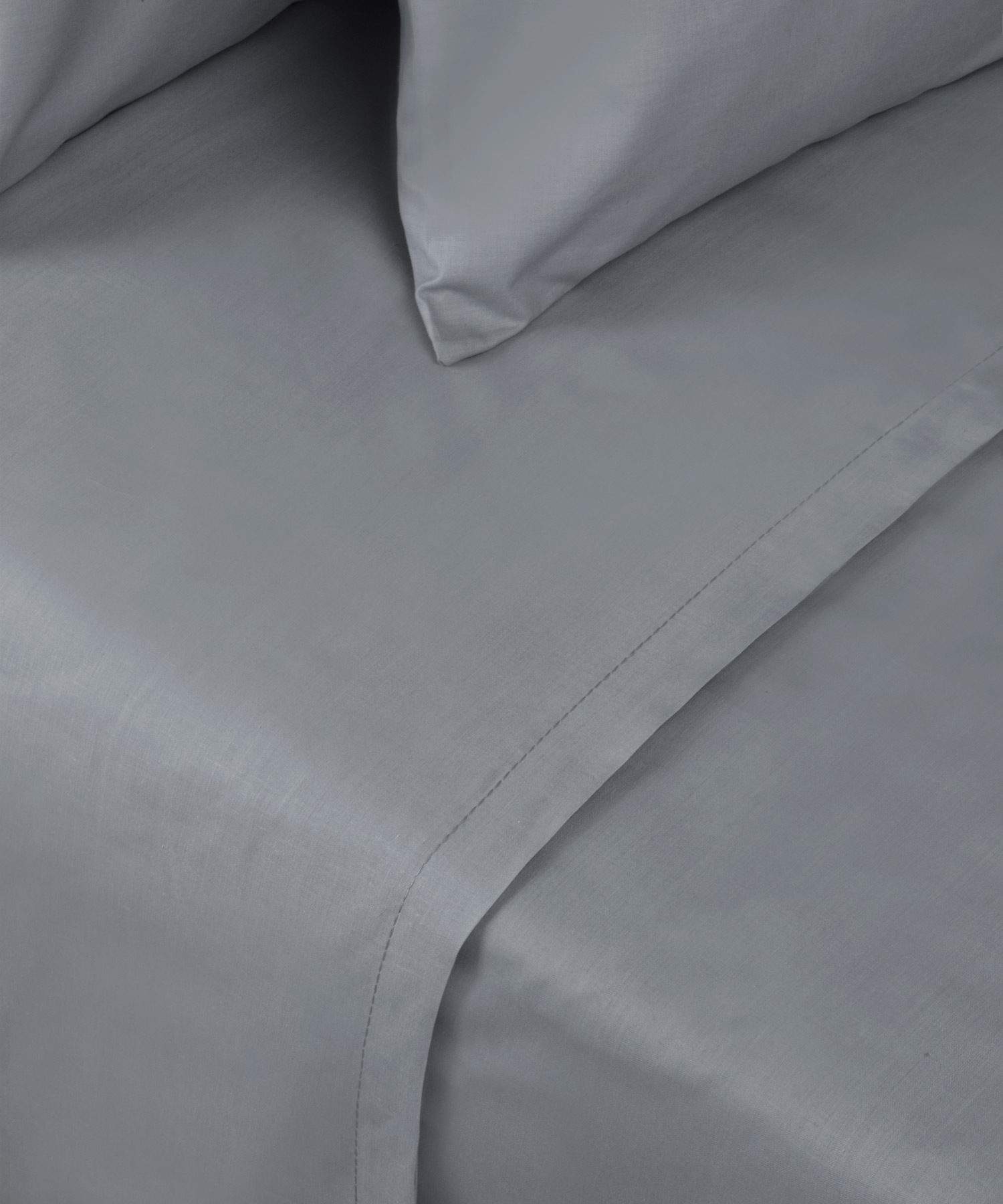 Σεντόνι σετ διπλό βαμβάκι-polyester σε διχρωμία γκρι – tzambaspiti.gr